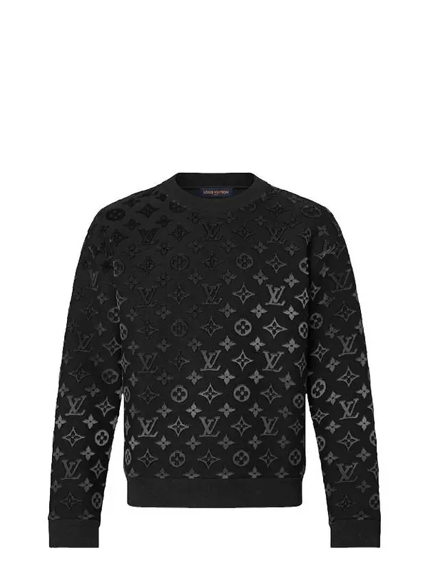LOUIS VUITTON Gradient Monogram Fil Coupe Sweatshirt - Multicolor