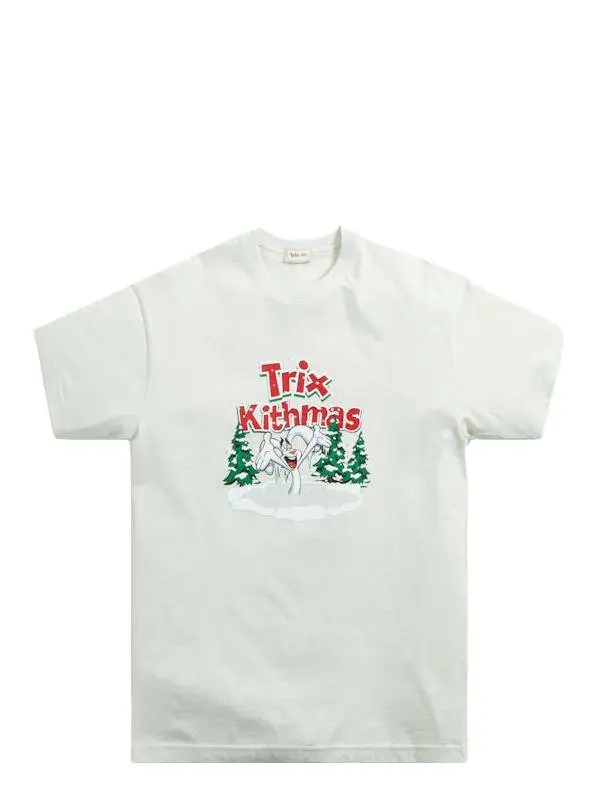 Kith Treats For Trix Winter Tee Shirt - Chalk
