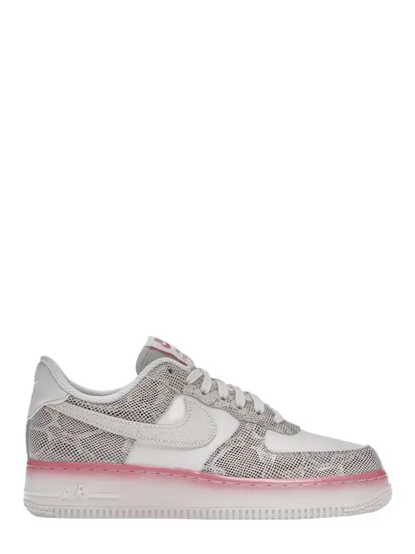 Nike Force 1 Low Our Force 1 Snakeskin Sneakers - Phantom/sail/pink Nebula