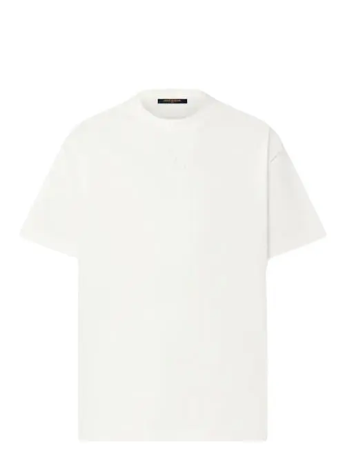 LOUIS VUITTON Embossed T-shirt - Blanc Optique White