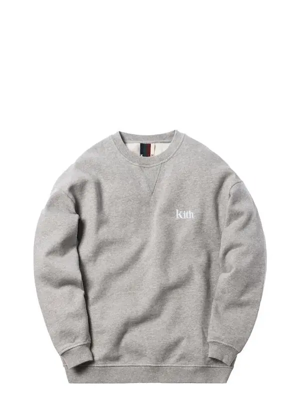 Kith Crewneck Sweatshirt - Heather Grey