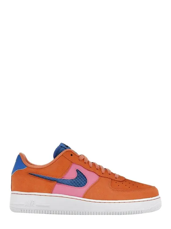 Nike Air Force 1 Low Pacific Blue Sneakers - Orange Trance/lotus Pink/white