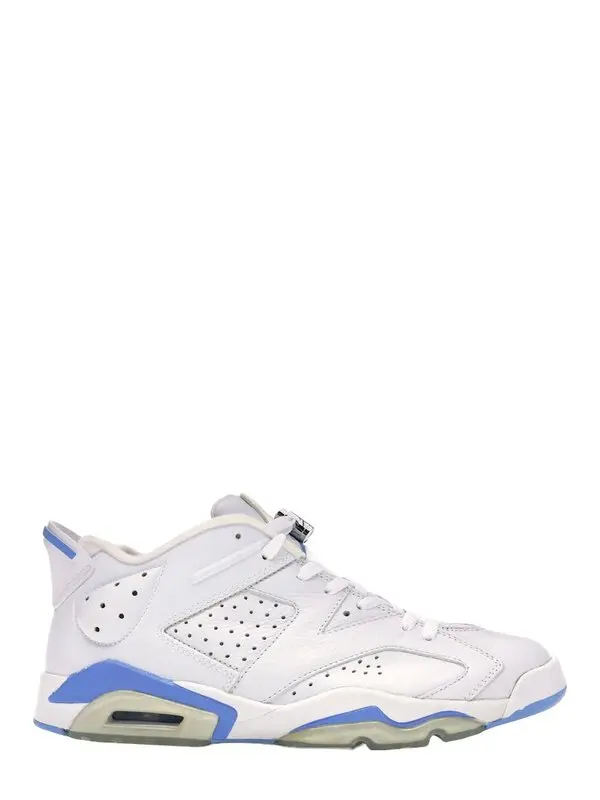 JORDAN 6 Retro Low-top Sneakers - White/university Blue
