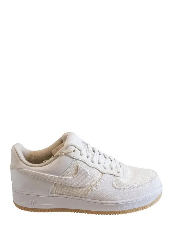 Nike Force 1 Low Patta Asia Tour Bespoke Sneakers - Linen/white