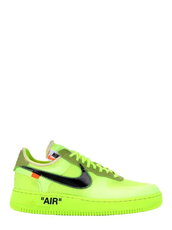 Nike Force 1 Low Off-white Volt - Volt/hyper Jade/cone
