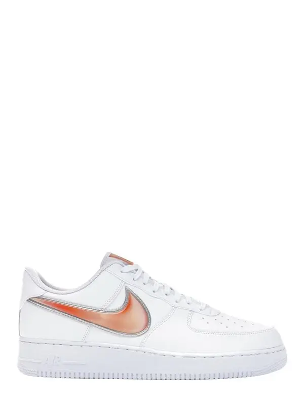 Nike Air Force 1 Low Oversized Swoosh - White/orange Peel