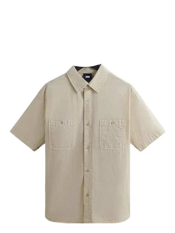 Kith Washed Cotton Apollo Shirt - Oxide