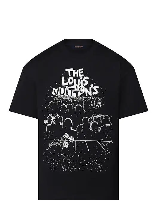 LOUIS VUITTON Concert Print T-shirt - Black