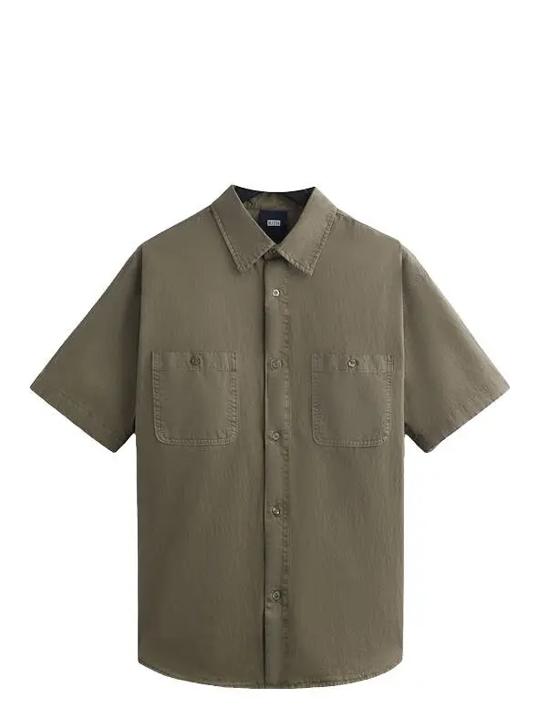 Kith Washed Cotton Apollo Shirt - Dock