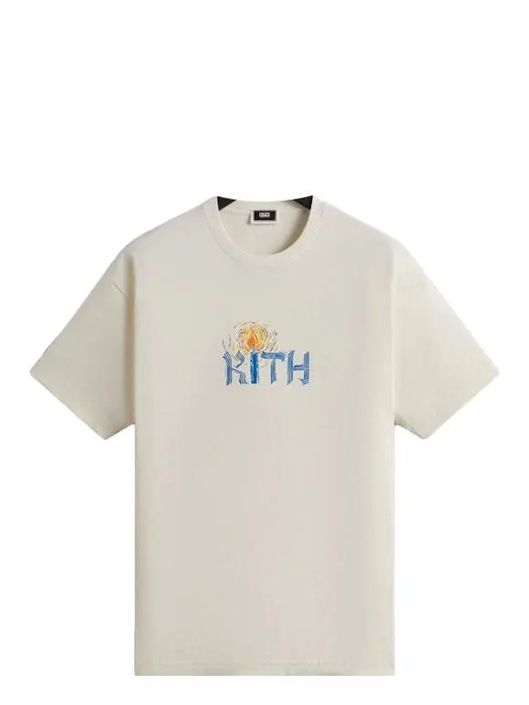 Kith Treats Hanukkah Shamash Tee Shirt - Sandrift
