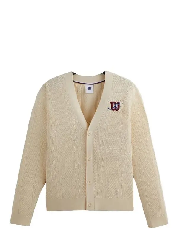 Kith For Wilson Sweater Cardigan - Seedpearl