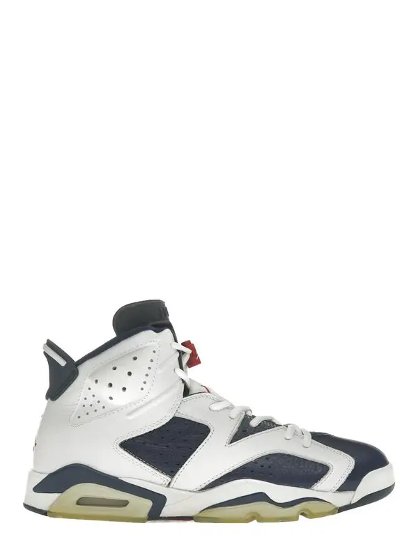 JORDAN 6 Retro Olympic Sydney Sneakers - Midnight Navy Blue/varsity Red/white