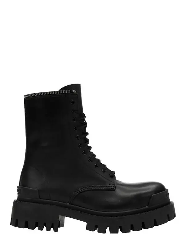 Balenciaga Master Lug-sole Boots - Black