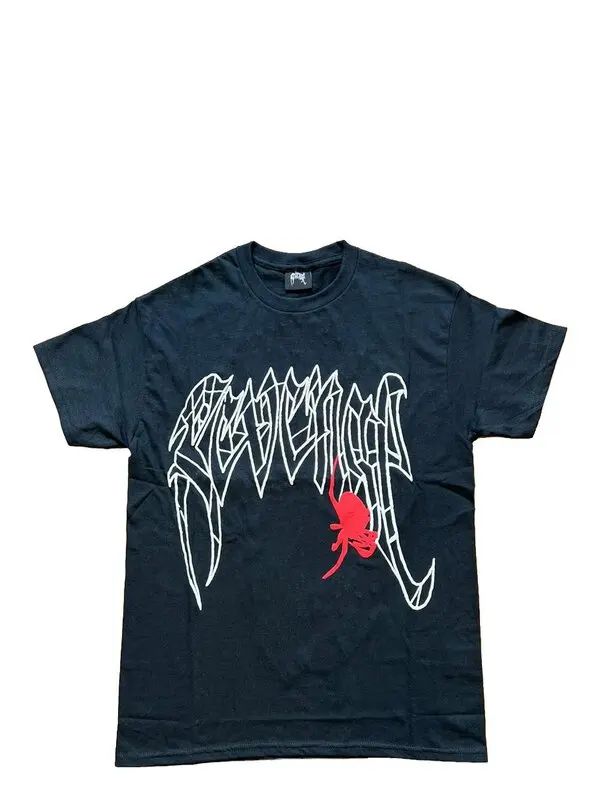 REVENGE Spider T-shirt - Black/red