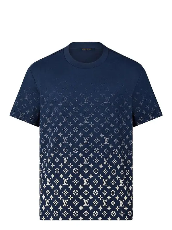 LOUIS VUITTON Lvse Monogram Gradient T-shirt - Dark Ocean