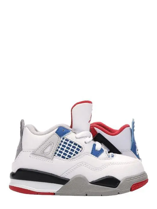 JORDAN 4 Retro What The Sneakers - White/military Blue/fire Red