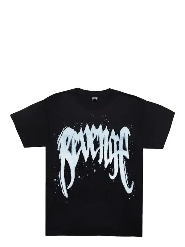 REVENGE Snowfall T-shirt - Black