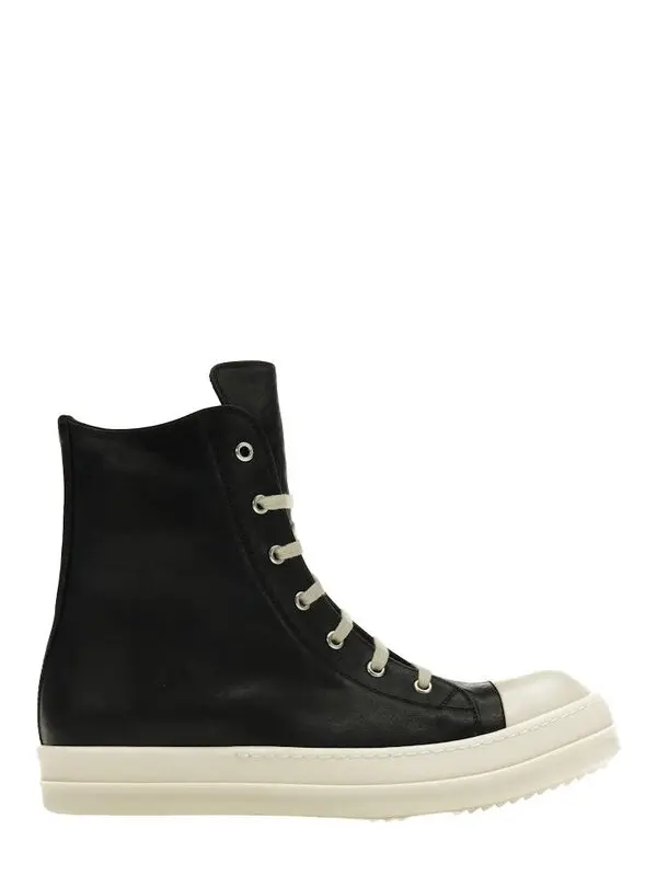 Rick Owens Lido High-top Sneakers - Black/milk