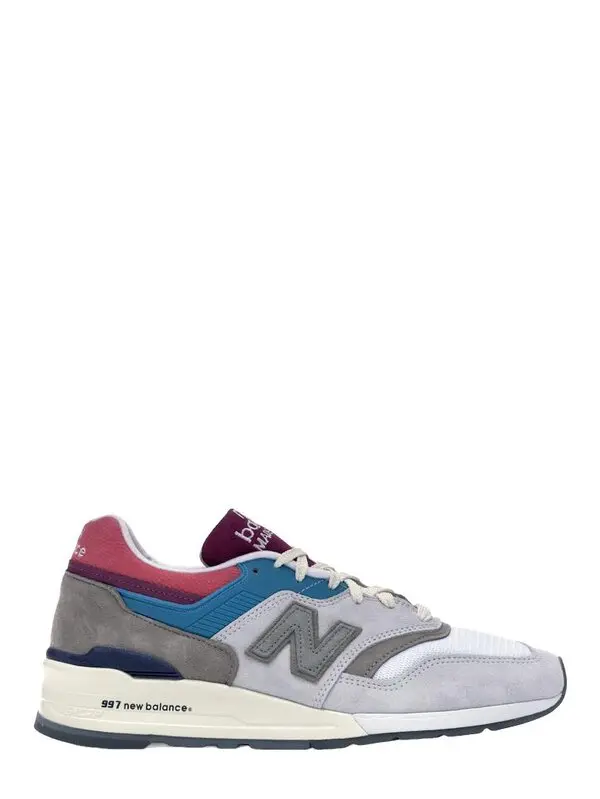 NEW BALANCE 997 Aime Leon Dore Sneakers - White/grey/pink