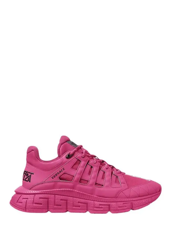 Versace Trigrecain Sneakers - Fuchsia/black