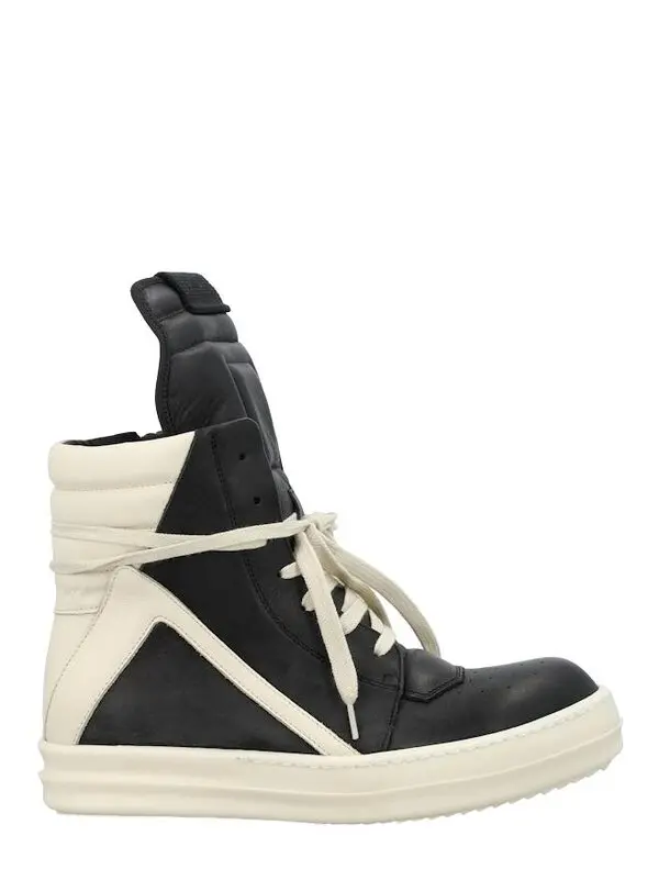 Rick Owens Lido Geobasket High-top Sneakers - Black