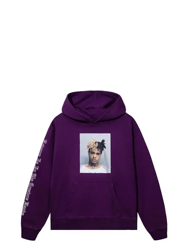 REVENGE Xxxtentacion Mugshot Hoodie - Purple
