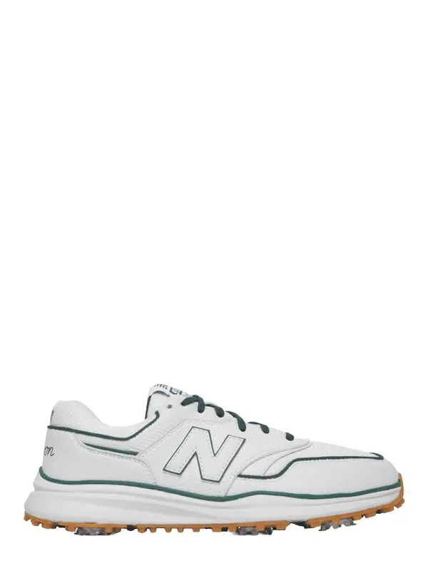 NEW BALANCE 997g Malbon Golf Sneakers - Golf White/green