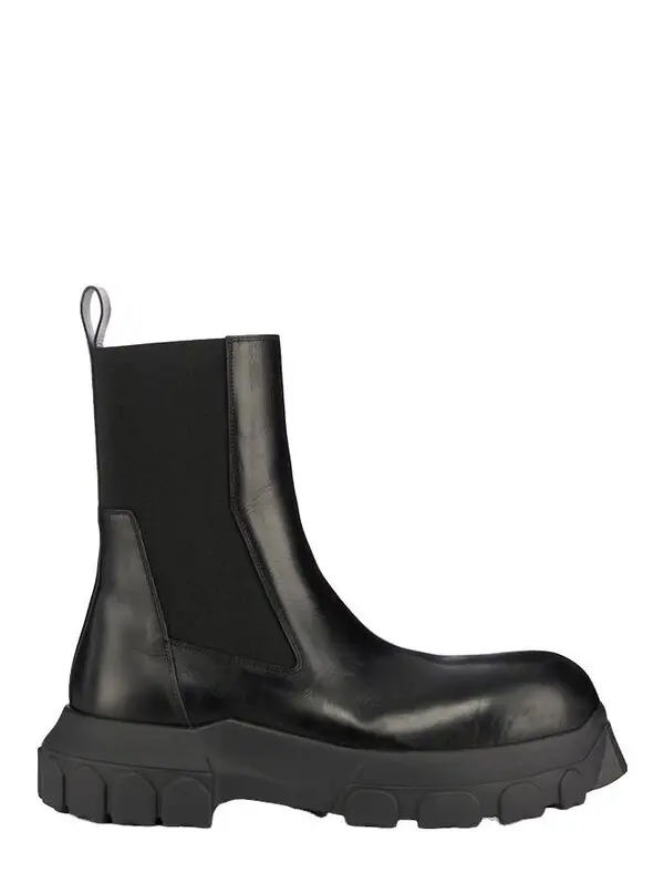 Rick Owens Beatle Bozo Tractor Boots - Black