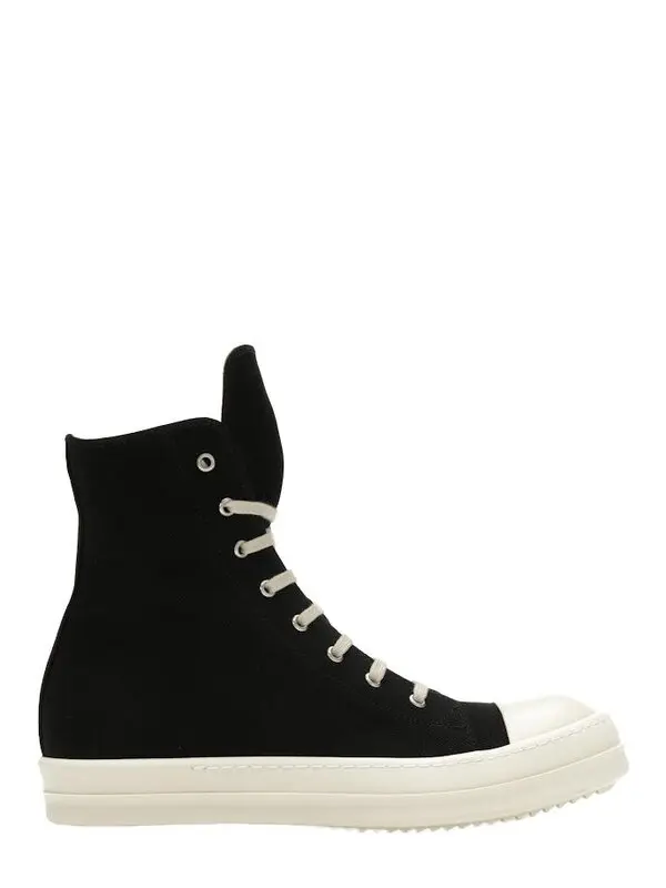 Rick Owens Strobe High-top Sneakers - Black