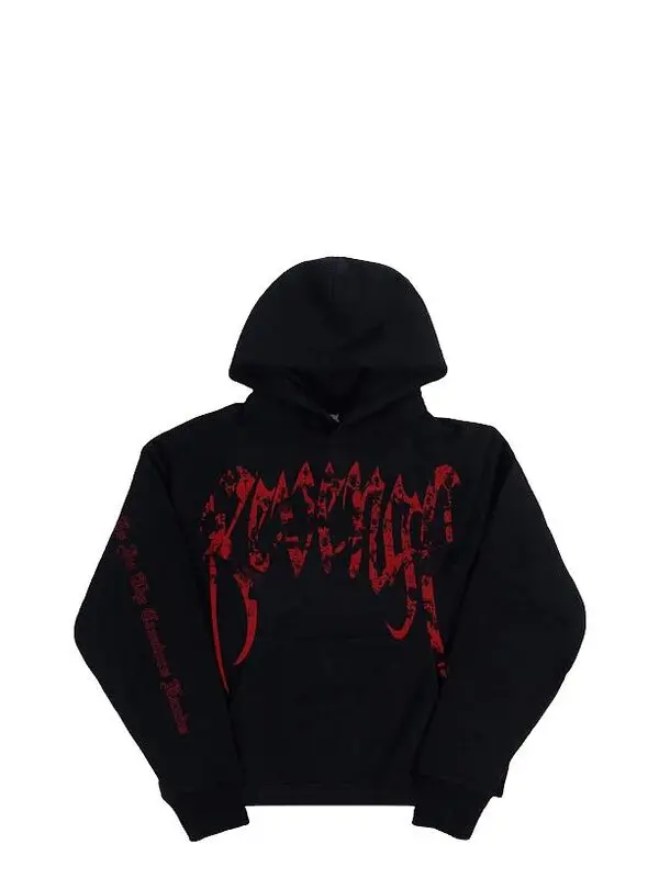 REVENGE Juice Wrld Collage Hoodie - Black