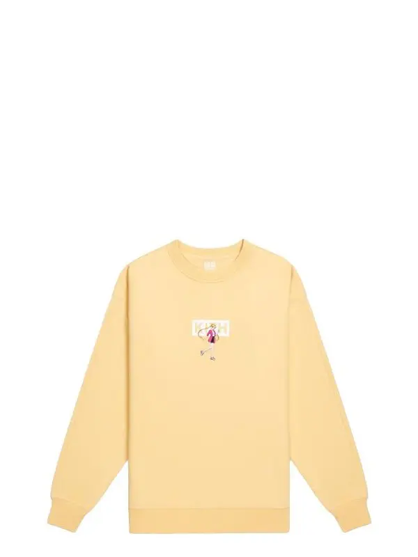 Kith X Sailor Moon Cris Crewneck Sweatshirt - Yellow