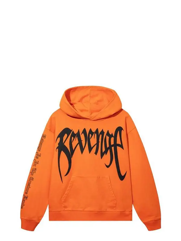 REVENGE Xxxtentacion Kill Hoodie - Orange/black