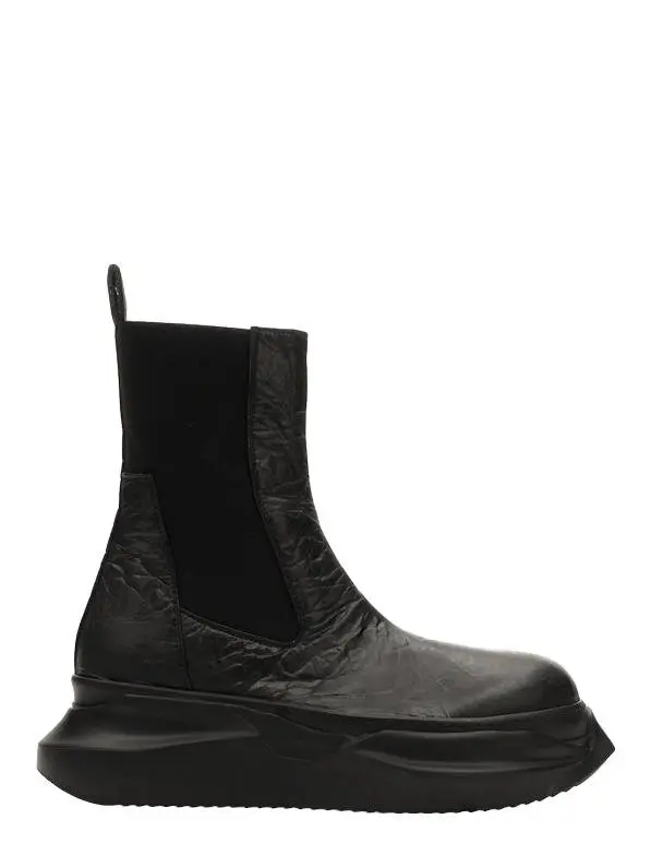 Rick Owens Beatle Abstract Paperin Boots - Black