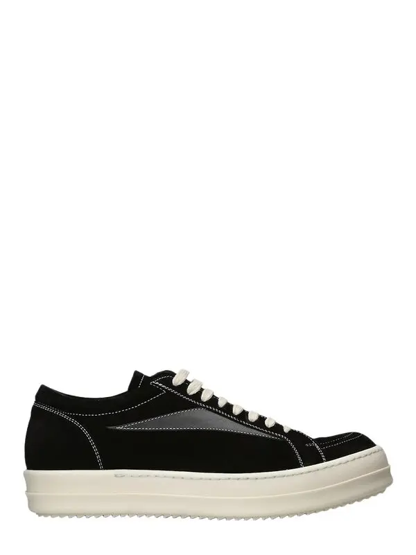 Rick Owens Luxor Vintage Low Solein Sneakers - Black/milk