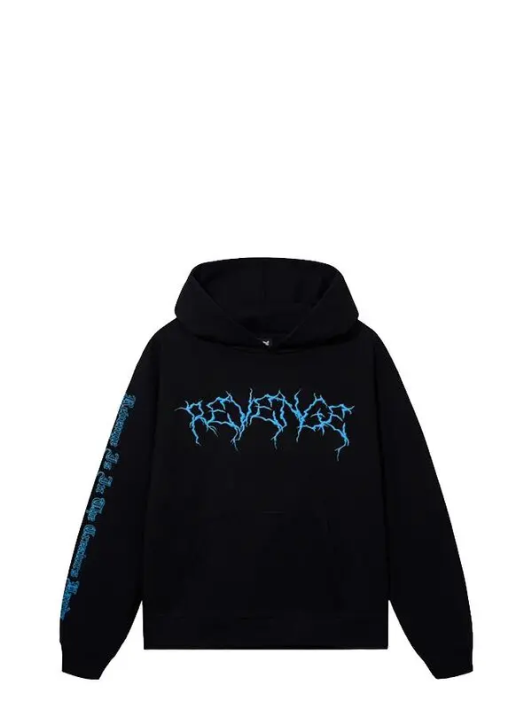 REVENGE Xxxtentacion Lightning Hoodie - Black/blue