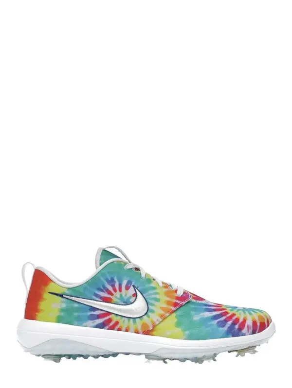 Nike Roshe G Tour Tie Dye Golf Shoes - Summit White/lemon Venom/deep Royal
