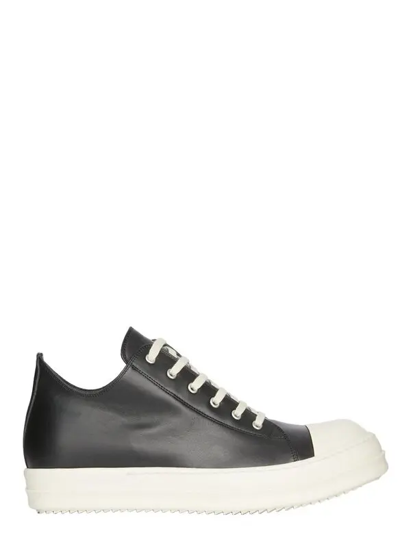 Rick Owens Luxor Low Top Sneakers - Black/milk