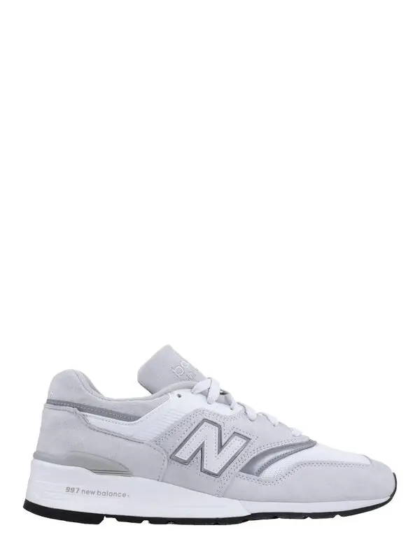 NEW BALANCE 997 Detachable Logos Sneakers - Light Grey/white