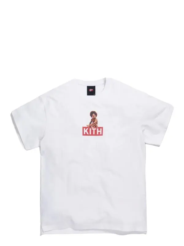 Kith X Biggie Classic Logo Tee Shirt - White