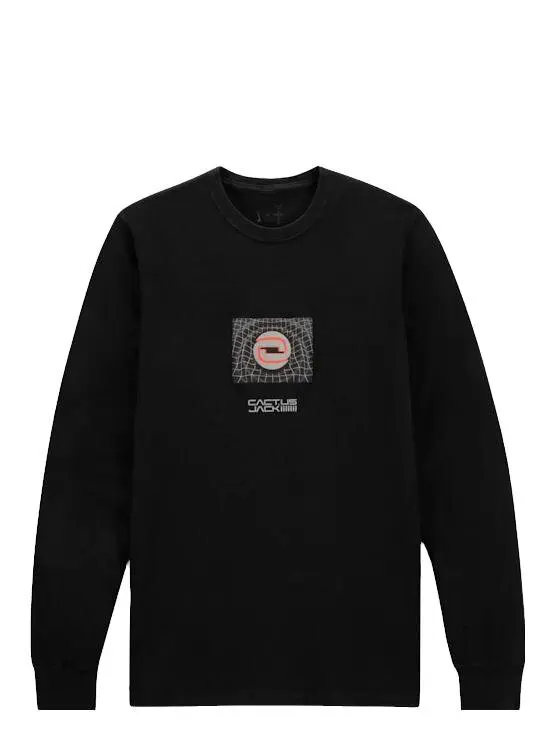 TRAVIS SCOTT Cact.us Corp X Nike U Nrg Bh Long Sleeve T-shirt - Black