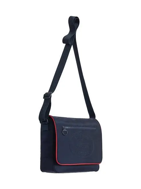 Supreme Lacoste Small Messenger Bag - Navy Blue