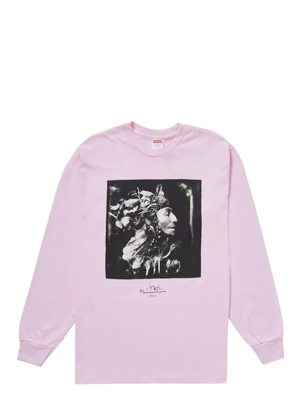 Supreme Joelpeter Witkin Harvest Long Sleeve Tee Shirt - Light Pink