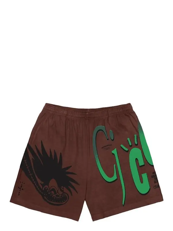 TRAVIS SCOTT Cactus Jack Cj Cc Shorts - Brown