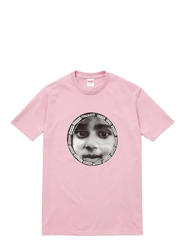Supreme Know Your Rights Tee Shirt - Dusty Pink