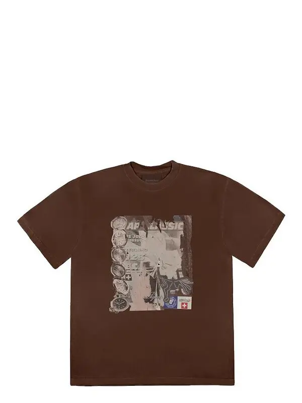 TRAVIS SCOTT Cj X Audemars Piguet Classic Tee Shirt - Red