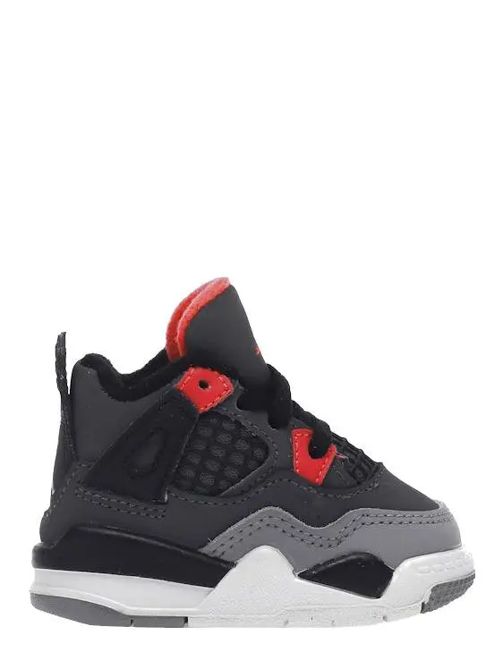 JORDAN 4 Retro Bloodline Toddler Sneakers - Dark Grey/infrared 23/black