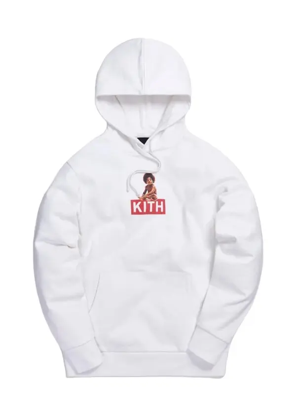 Kith X Biggie Classic Logo Hoodie - White