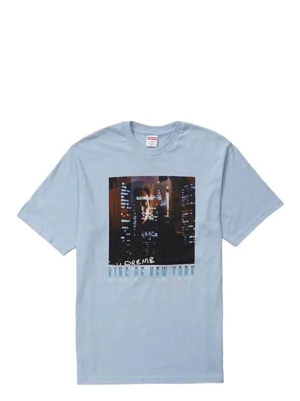 Supreme King Of New York Tee Shirt - Light Blue