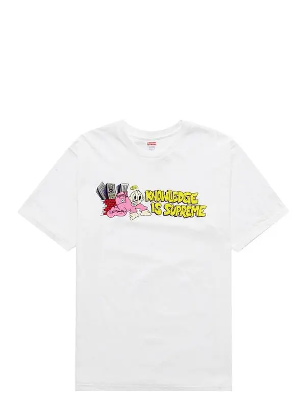 Supreme Knowledge Tee Shirt - White