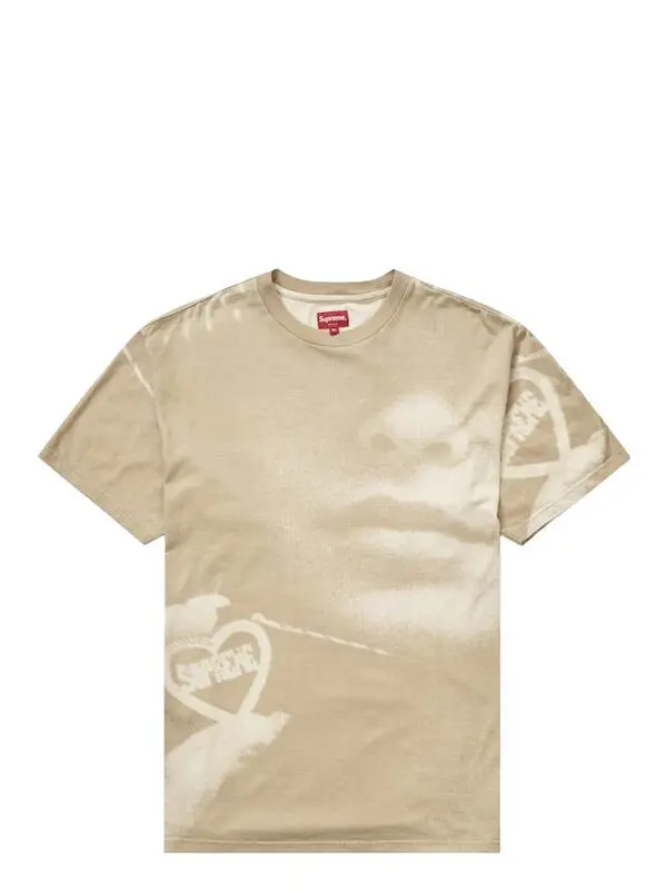 Supreme Kim Necklace Short Sleeve Top - Tan